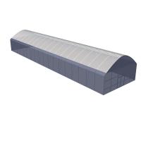 China Light Deprivation Plastic Covered Blackout Greenhouse For USA With 4-5.5 Meter Roof Height for sale