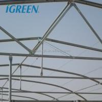 China Low Cost Metal Frame Greenhouse for Vegetable Growing for sale