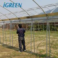 China IGreen Multi-Span Agricultural Greenhouses Large Single PE Material Film Cover for Flowers and Vegetables Growing for sale
