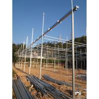 China Smart Greenhouse with Customized Length and Hot Dipped Galvanized Steel Frame Featuring Roof and Side Vents for sale