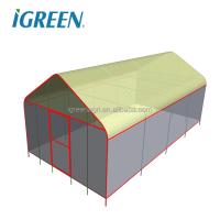 China IGreen Single-Span Small PE Film Outdoor Agricultural Greenhouse for sale
