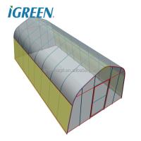 China IGreen Single-Span Small PE Film Outdoor Agricultural Greenhouse for sale