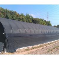 China Single-Span PE Shade Net Tunnel Blackout Greenhouse for Mushroom Cultivation for sale