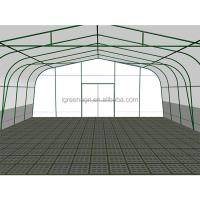 China Winter Performance Single-span Agricultural Greenhouse with PE Film Cover Low Cost Hot Sale for sale