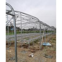 China IGreen Small Tropical Agricultural Vegetable Tunnel Greenhouse 150/200micron PE Plastic Film Single-Span Design for Hot Weather for sale