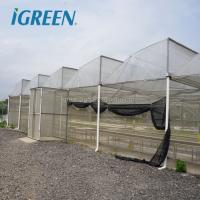China Strong Structure Large Multi-Span Agricultural Tropical Greenhouses PE Plastic Film Covered Gutter Rain Water Collection for sale