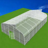 China IGreen Low Cost Easily Assembled Stable Tunnel Greenhouse for Flowers and Plants Single-Span PE Film Greenhouse for sale