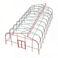 China IGreen Mini Small Single-Span Agricultural Greenhouse for Vegetables Flowers Tomatoes Farm & Garden Use Snail Farming for sale
