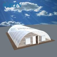 China Single-Span PE PC Sheet Greenhouse for Hot & Arid Regions-Heat-Resistant Agricultural Greenhouse for sale