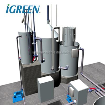 China Indoor Fish & Shrimp Recirculating Aquaculture System IGreen IGRAS Model 15-300cbm/h Capacity for sale