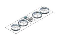 China Aquaculture Aeration Systems Recirculating Aquaculture System Indoor Tilapia Fish Farming for sale