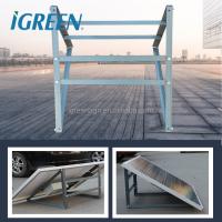 China IGREEN Hot-dip Galvanized Steel Bracket For Solar Panel Mounting Structure With 120-Year Warranty Gray for sale