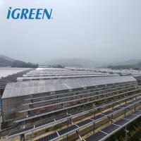 China Photovoltaic Large Multi-Span Agricultural Greenhouse Solar Panel with PC Sheet Cover for Plant Growth 10+ Year Warranty for sale