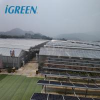 China Photovoltaic Large Multi-Span Agricultural Greenhouse Solar Panel with PC Sheet Cover for Plant Growth 10+ Year Warranty for sale