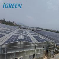 China Photovoltaic Large Multi-Span Agricultural Greenhouse Solar Panel with PC Sheet Cover for Plant Growth 10+ Year Warranty for sale