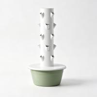 China ABS Material Hydroponic Tower with 30L Nutrient Tank and Modular Design for Vertical Growing System for sale