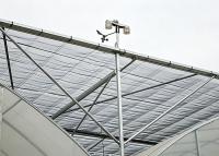 China Commercial Greenhouse Retractable External Shading System | Windproof Hot-Dip Galvanized Frame for sale
