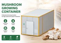 China High-Yield Intelligent Mushroom Growing Container With Auto Climate Control System for sale