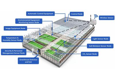 China IoT Smart Greenhouse Automation System | PLC-Based Climate Control & Remote Monitoring Solution for sale