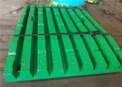China Manganese Steel Jaw Plate For Crusher With Sodium Silica Sand Process for sale
