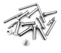 China SS304 Titanium Metal Spare Parts Screw Rivets CNC Milling Grinding for sale