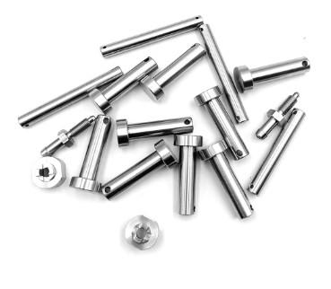China SS304 Titanium Metal Spare Parts Screw Rivets CNC Milling Grinding for sale