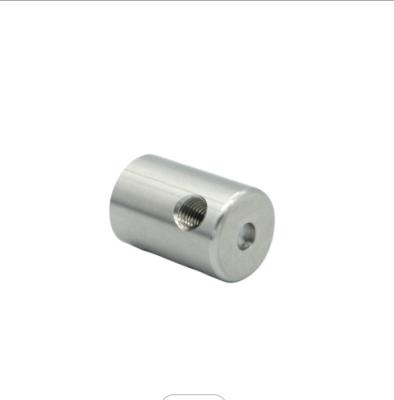 China Hard Anodizing Precision Machining Metal Parts Joint Fittings Steel Material OEM for sale