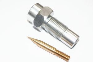 China Sharp Corner Metal Spare Parts Machining Turning Al 2024 7075 Material for sale