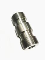 China Custom Aluminum Steel CNC Machining Parts With Threading Fitting for sale