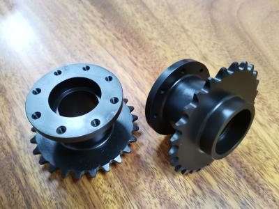 China Machined Metal Gear Parts , CNC Wire Cutting Metal Robot Parts for sale
