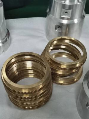 China Brass Copper Metal Gear Parts CNC Machining Professional Services Luckym for sale