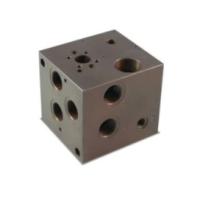 China Square Precision Machined Components Steel Block Chromium Plating Parts for sale