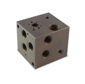 China Square Precision Machined Components Steel Block Chromium Plating Parts for sale