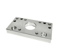 China 13485 CNC Machined Medical Parts Long Base Plates 2000mm  45inch / Fitting Parts for sale