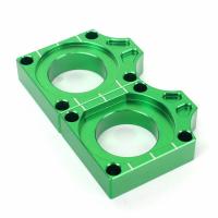 China Iso 9001 Aluminum Medical Cnc Milling Parts Green Colour Anodized Pa6 Peek Pom for sale
