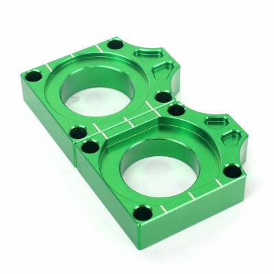 China Iso 9001 Aluminum Medical Cnc Milling Parts Green Colour Anodized Pa6 Peek Pom for sale