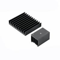 China 14mm 20mm 6063 Led Heat Sink Extrusion Aluminum Profile With Anodized Colour for sale