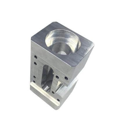 China Aluminum Mechanical Block CNC Machining Service Metal Component Making for sale
