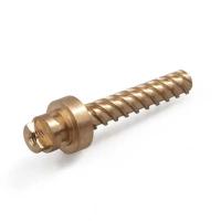 China Precision Stainless Steel Brass Slender Shaft Components CNC Turning Processing for sale