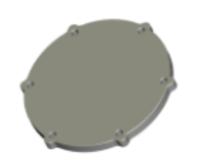 China Cartridge Electrode Bracing CNC Machining Parts ASTM Standard for sale