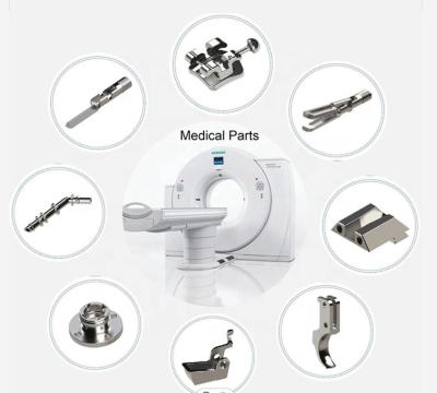 China CNC Machined Lathe Precision Medical Components With Polishing Deburring Finish for sale