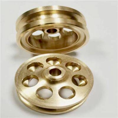 China Polishing Precision Machinery Parts , CNC Stamping Parts Aluminum Copper Material for sale