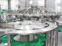 China Automatic Juice Filling Machine with Temperature Control 95°C | 3000-25000 BPH Capacity | 12-60 Filling Heads for sale