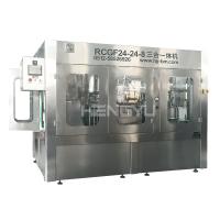 China Automatic Juice Filling Machine with Temperature Control 95°C | 3000-25000 BPH Capacity | 12-60 Filling Heads for sale