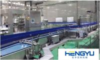 China 3-in-1 Industrial Juice Production Line with 3000-25000 BPH Capacity and 2.2-11.2 kW Power for sale