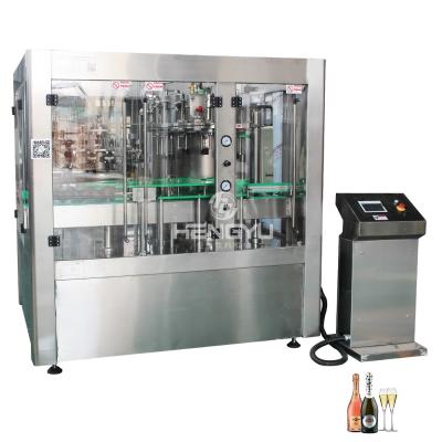 China Hengyu Glass Bottle Washing Filling Machine with 1500-1800 Bottles/Hour Capacity for Champagne Production for sale