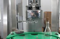 China Automatic Wine Glass Bottle Wooden Corking Machine 1500-1800 bph Capacity with PLC Control for 65-100mm Diameter Bottles for sale