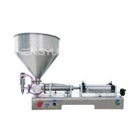 China Semi-Automatic Liquid Bottle Filling Machine 10-5000ml Capacity with 0.4-0.6Mpa Air Pressure for sale
