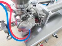 China Semi-Automatic Liquid Bottle Filling Machine 10-5000ml Capacity with 0.4-0.6Mpa Air Pressure for sale
