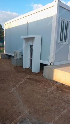 China Flat Pack Prefabricated Storage Buildings Containers Construction Site Hut for sale